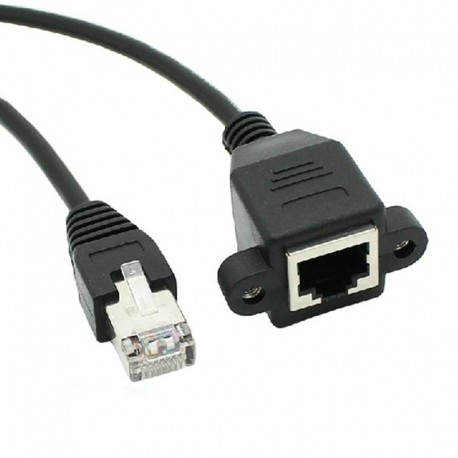 RJ45 Extend with Mounting Plate - jammastar.com
